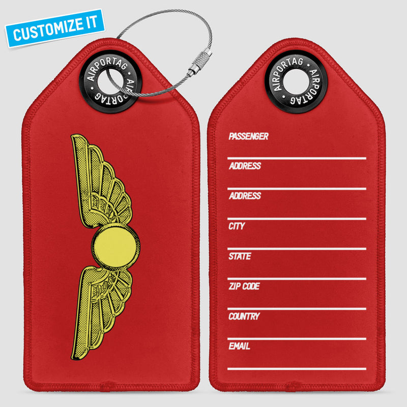 Wings - Luggage Tag