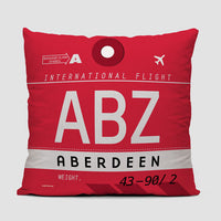 Pinback Button - Aberdeen Airport - United Kingdom - IATA code ABZ