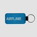 Airplane - Tag Keychain