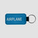Airplane - Tag Keychain