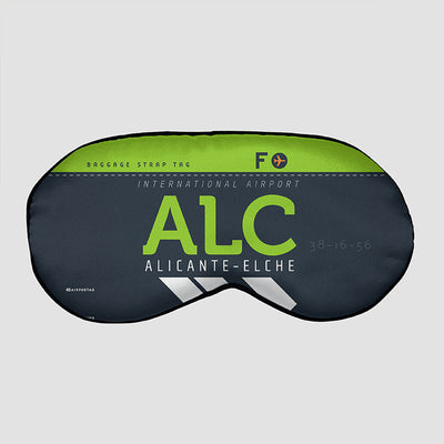 ALC - Alicante–Elche Airport - Alicante, Valencia, Spain - Eye Mask