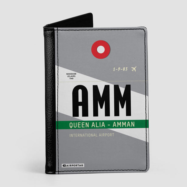 Passport Cover - Queen Alia Intl Airport - Amman, Jordan - IATA code AMM