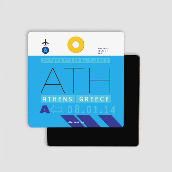 Fridge Magnets - Athens Airport - IATA code ATH