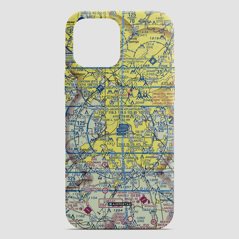Airport Code Phone Case - IATA code ATL Mobile Cover