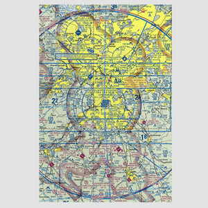 Poster - Wall Art Print - ATL - Atlanta Hartsfield-Jackson Intl Airport ...