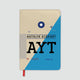 Travel Journal - AYT - Antalya Airport - Antalya, Turkey - IATA code AYT