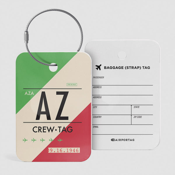 AZ - Luggage Tag