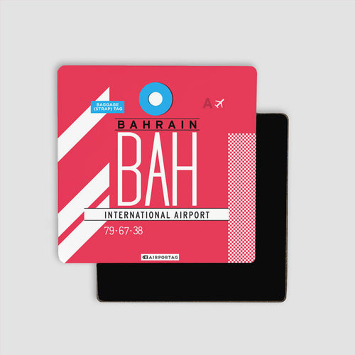 Fridge Magnets - Bahrain Intl Airport - Manama, Bahrain - IATA code BAH