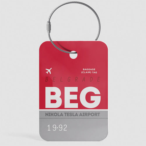 BEG - Nikola Tesla Airport - Belgrade, Serbia - Eye Mask