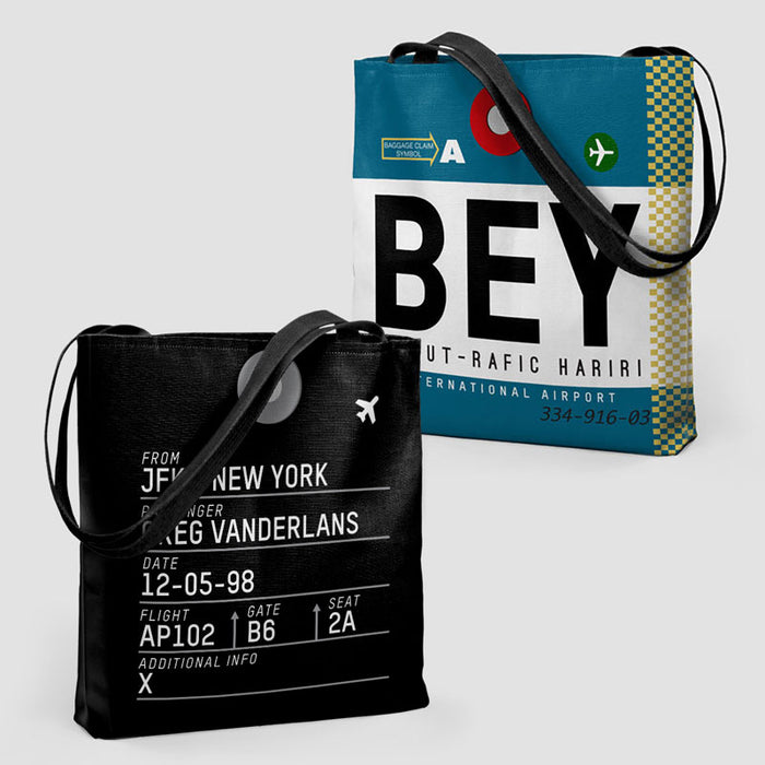 Tote Bag - BEY - Beirut–Rafic Hariri Intl Airport - Beirut, Lebanon ...