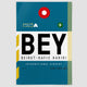 Poster - BEY - Beirut–Rafic Hariri Intl Airport - Beirut, Lebanon ...
