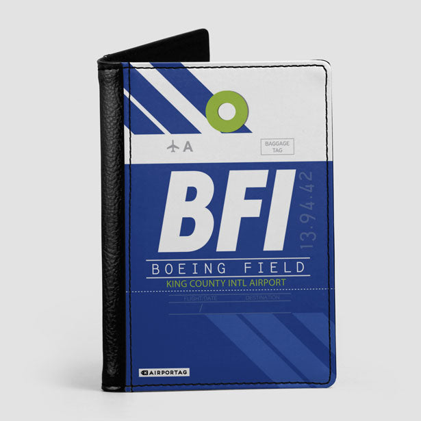 Passport Cover - Boeing Fld Intl - Washington, US - IATA code BFI