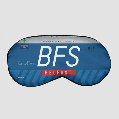 BFS - Belfast Intl Airport - Northern Ireland, United Kingdom - Eye Mask