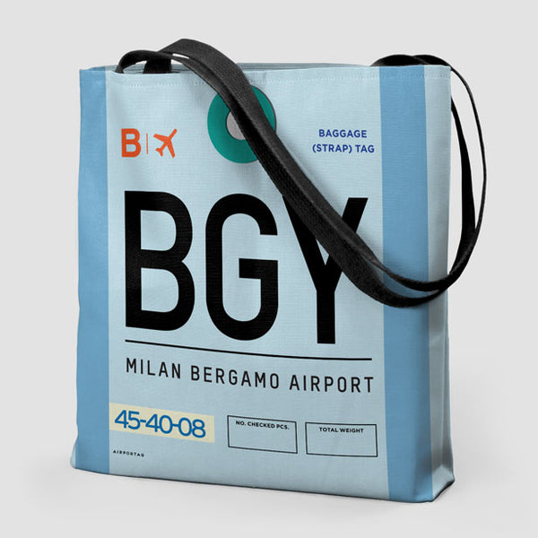 BGY - Milan Bergamo Airport - Lombardy, Italy - Laundry Bag
