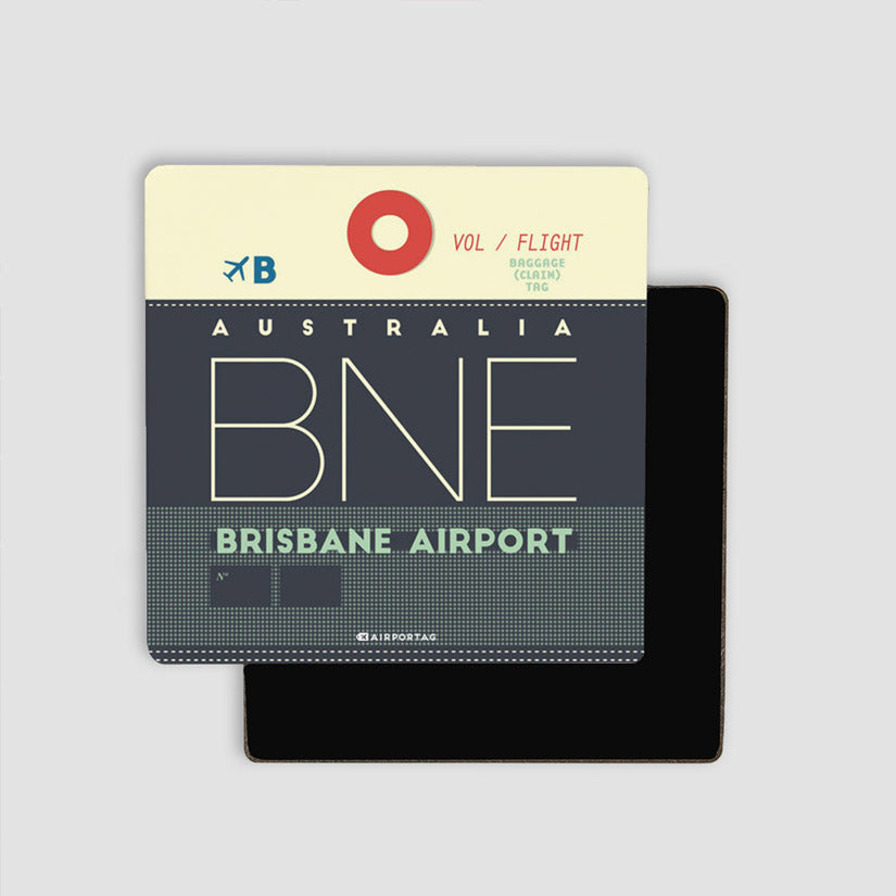 Fridge Magnets - Brisbane Airport - IATA code BNE