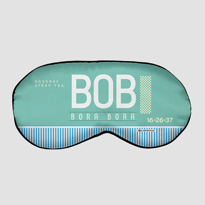 BOB - Bora Bora Airport - French Polynesia - Eye Mask