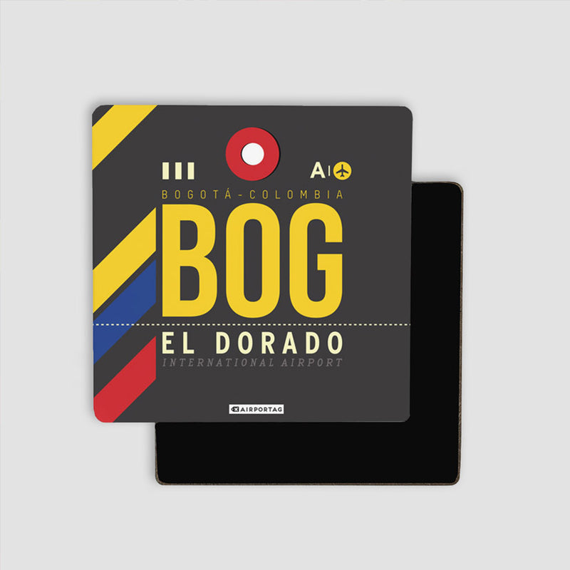 Fridge Magnets - El Dorado Intl Airport - Bogotá, Colombia - IATA code BOG