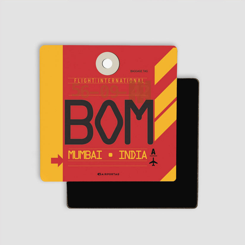 Fridge Magnets - Mumbai Airport - IATA code BOM