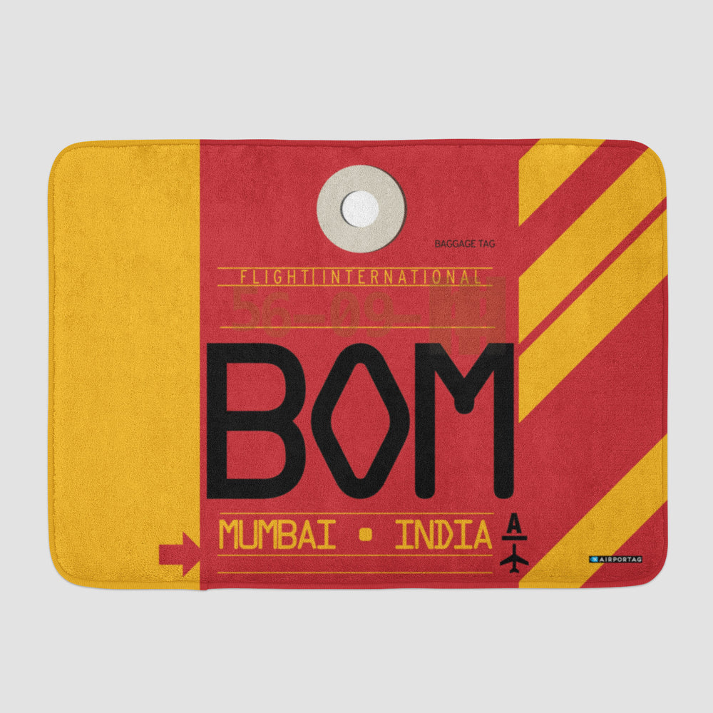 BOM - Chhatrapati Shivaji Airport - Mumbai, India - Bath rug
