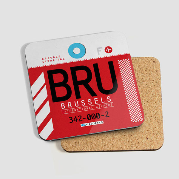 BRU - Brussels Airport - Brussels, Belgium - Coasters