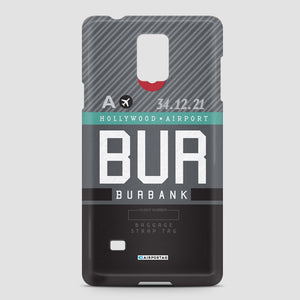 Airport Code Phone Case - IATA code BUR Mobile Cover