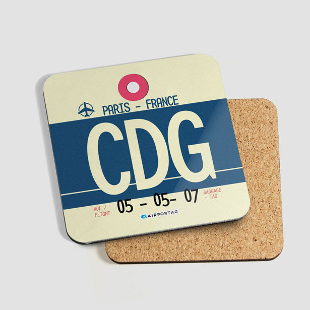 CDG - Charles de Gaulle Airport - Paris, France - Coasters