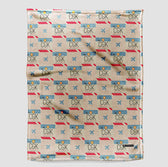 Throw Blanket - CGK airport code pattern.