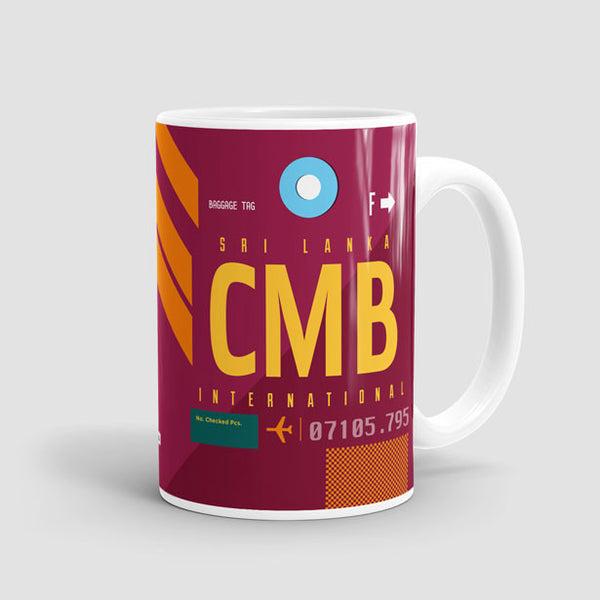 Mug - CMB - Bandaranaike Intl Airport - Colombo, Sri Lanka - IATA code CMB