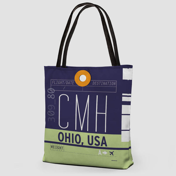 Tote Bag - CMH - Port Columbus International Airport - IATA code CMH