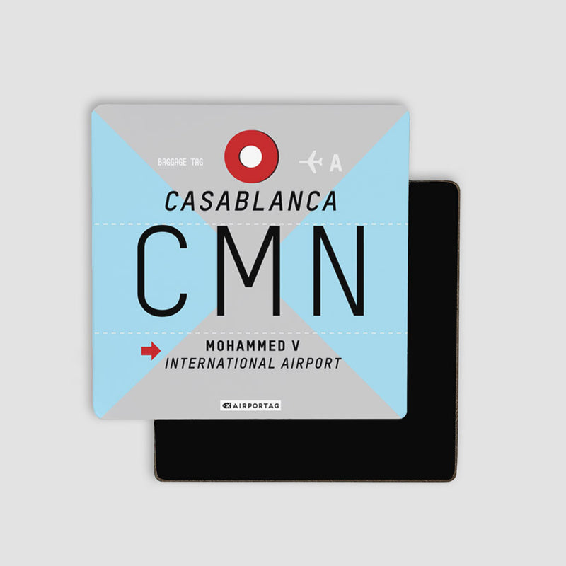 Fridge Magnets - Mohammed V Intl Airport - Casablanca, Morocco - IATA ...