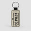 Copilot - Leather Keychain