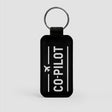 Copilot - Leather Keychain