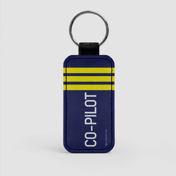 Co-Pilot's Insignia - Leather Keychain