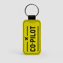 Copilot - Leather Keychain