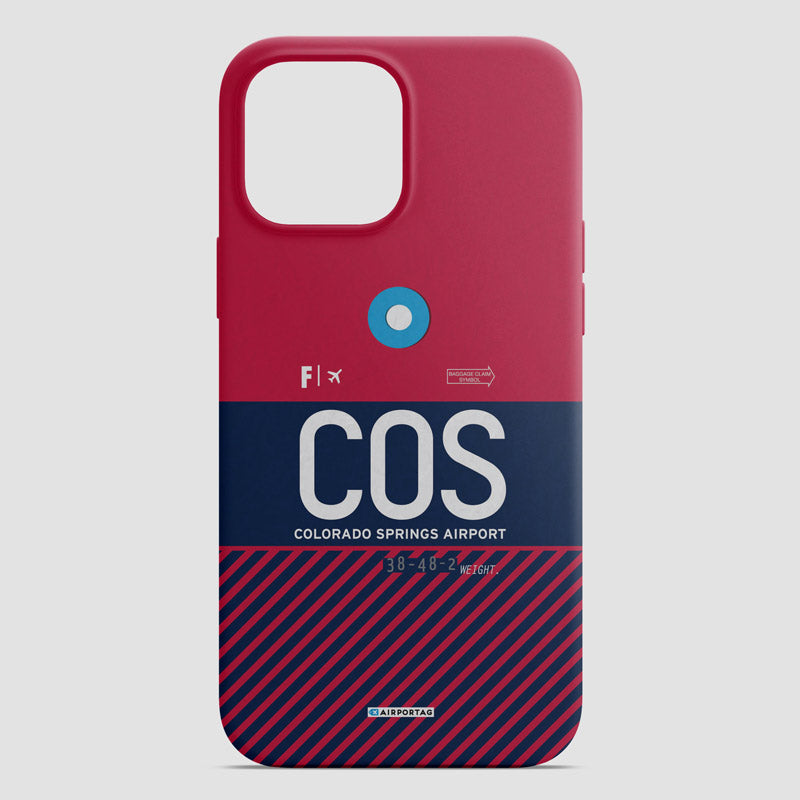 Airport Code Phone Case - IATA code COS Mobile Cover