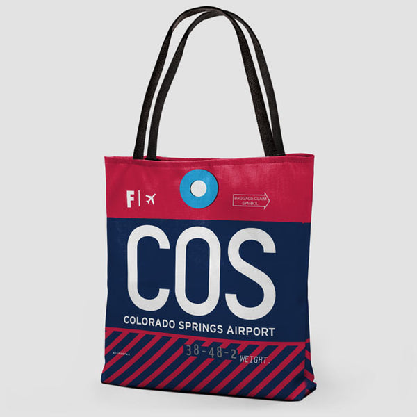 Poster - Wall Art Print - COS - Colorado Springs Airport - Colorado, US