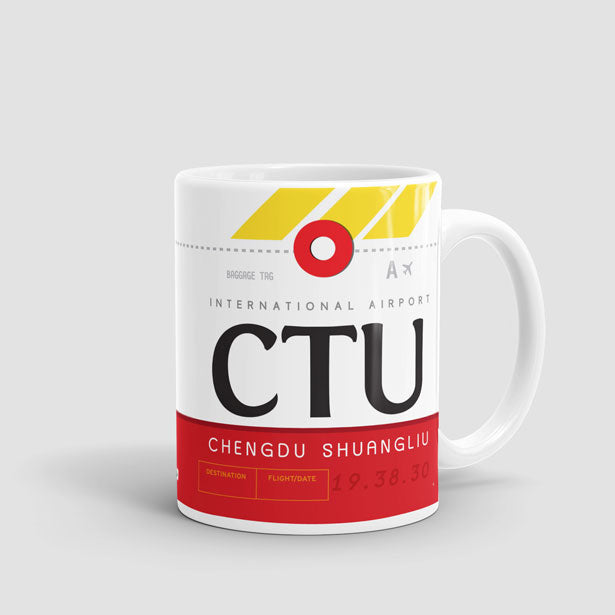 Coffee Mug - CTU - Chengdu Shuangliu Intl Airport - Sichuan, China ...