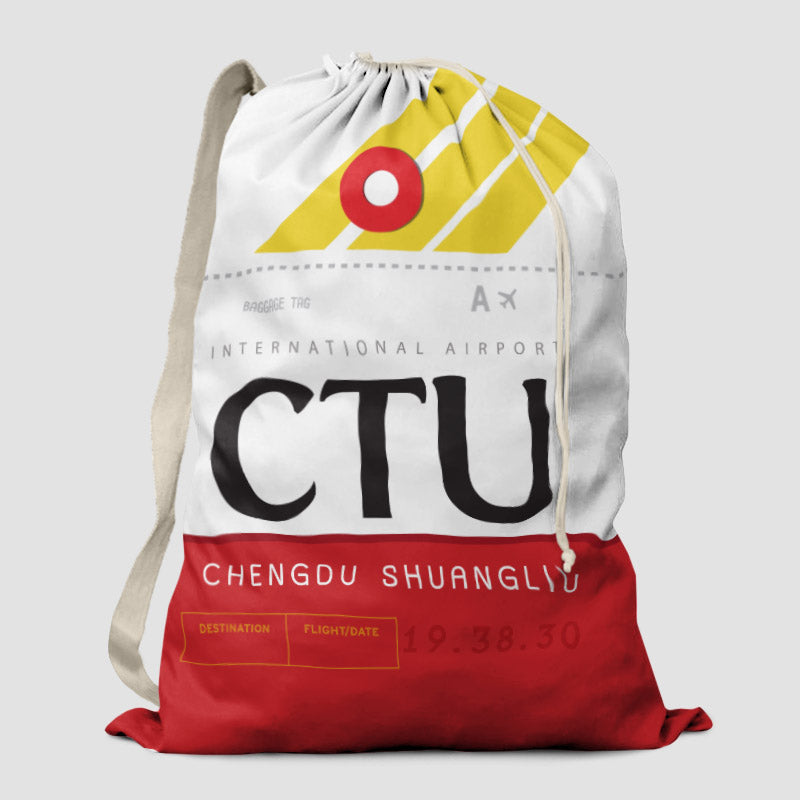 CTU - Chengdu Shuangliu Intl Airport - Sichuan, China - Laundry Bag