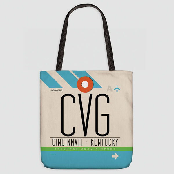 Tote Bag - CVG - Cincinnati / Northern Kentucky Intl Airport - Hebron ...