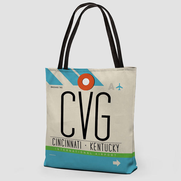 Tote Bag - CVG - Cincinnati / Northern Kentucky Intl Airport - Hebron ...