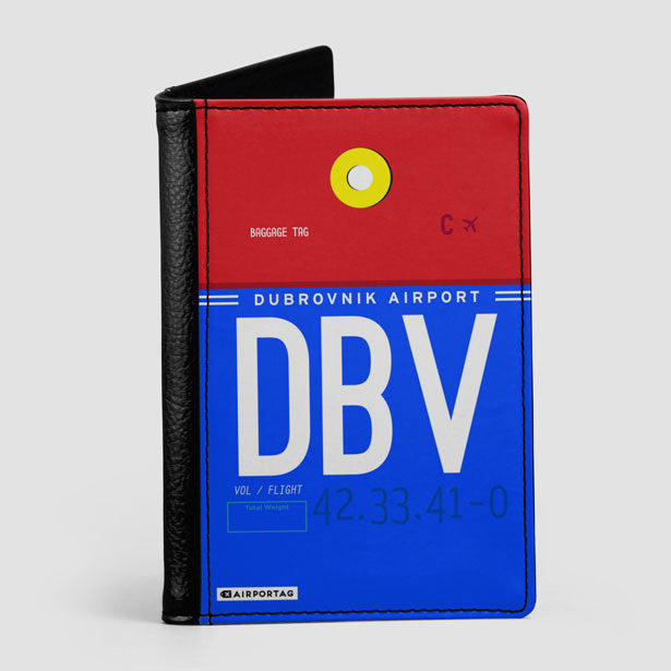 Passport Cover - Dubrovnik Airport - Croatia - IATA code DBV