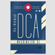 Poster - Wall Art Print - DCA - Ronald Reagan Washington National ...