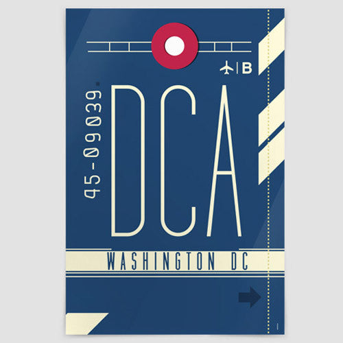 Poster - Wall Art Print - DCA - Ronald Reagan Washington National ...