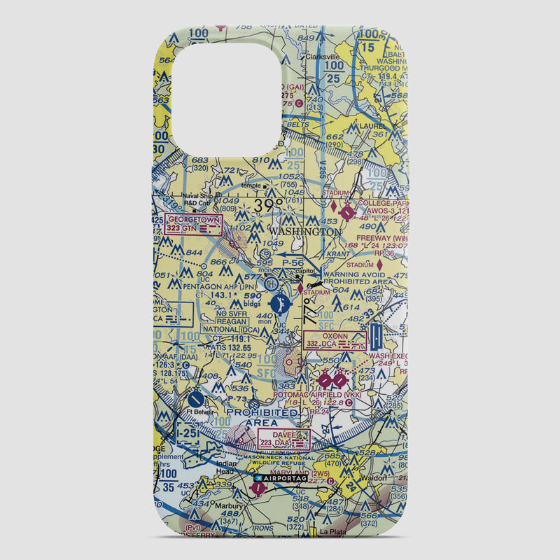 Airport Code Phone Case - IATA code DCA Mobile Cover