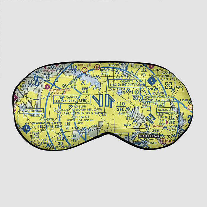 DFW - Dallas/Fort Worth Intl Airport - Texas, US - Eye Mask