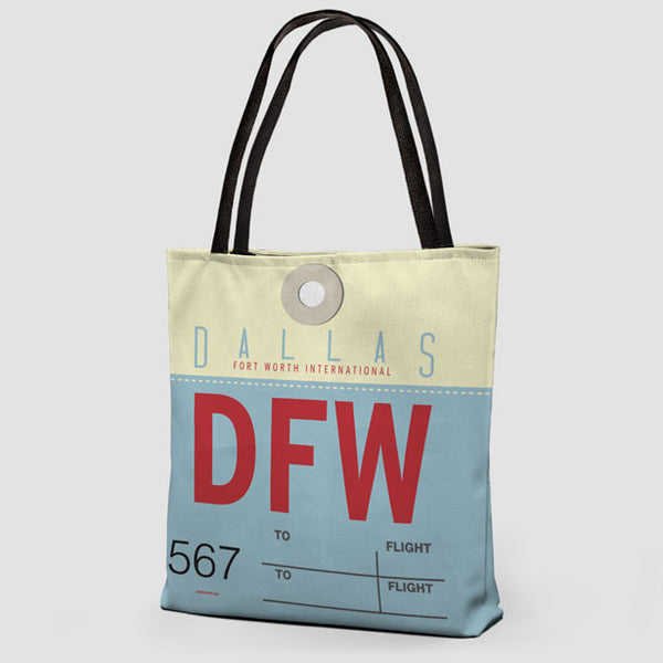 Tote Bag - DFW - Dallas/Fort Worth Intl Airport
