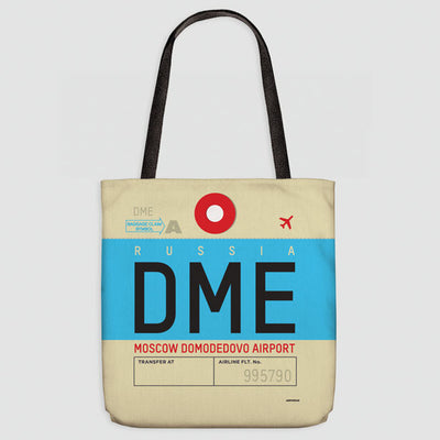 Tote Bag - DME - Domodedovo International Airport - IATA code DME