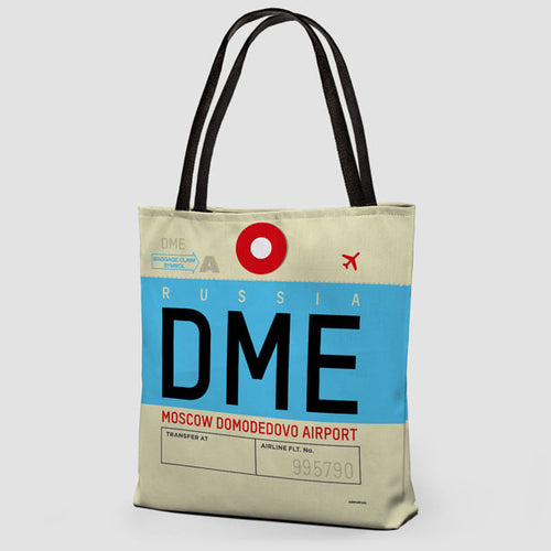 Tote Bag - DME - Domodedovo International Airport - IATA code DME
