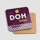 DOH - Hamad Airport - Doha, Qatar - Coasters