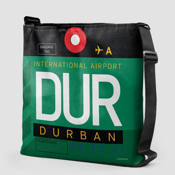 Tote Bag - DUR - King Shaka Intl Airport - Durban, South Africa - IATA ...